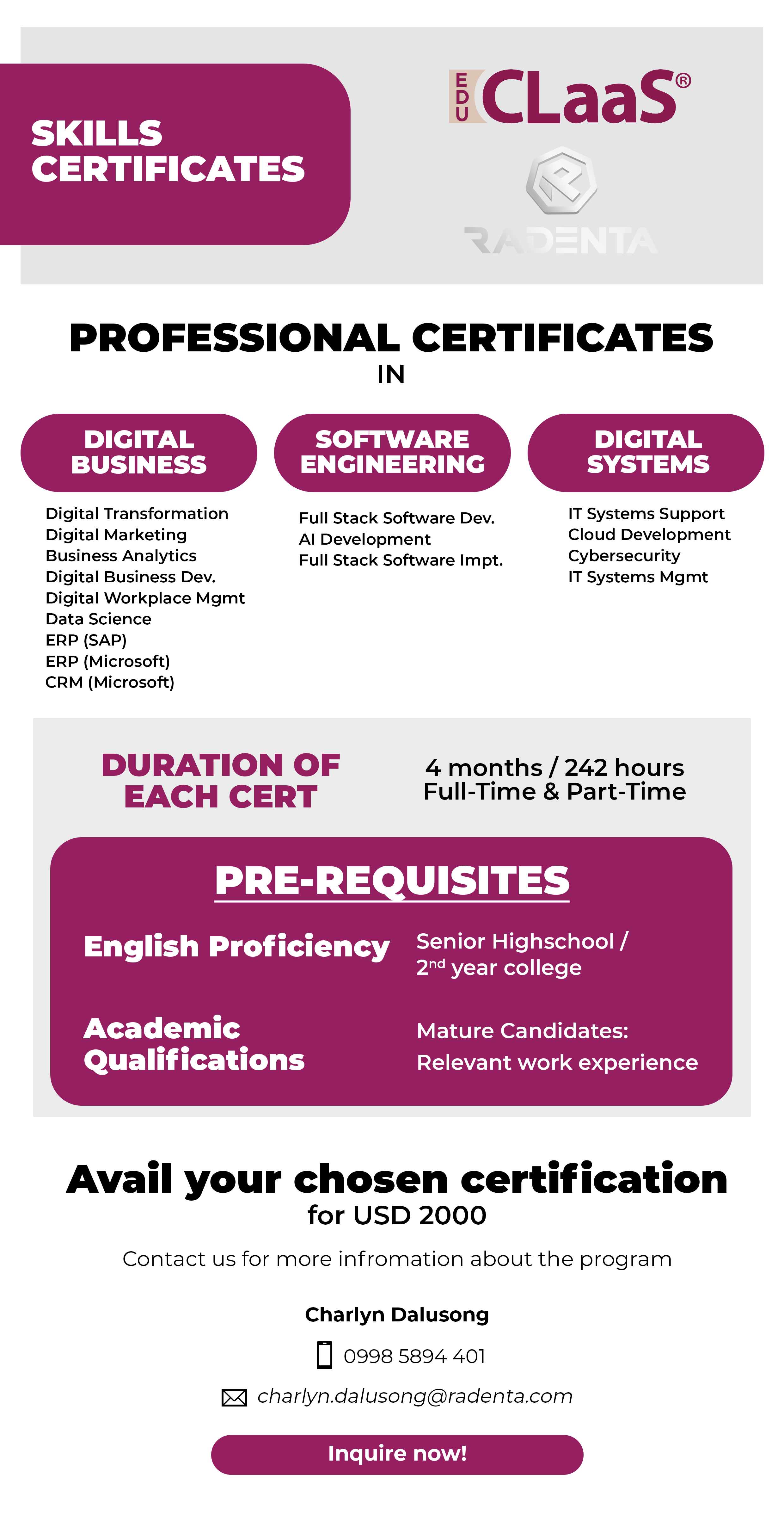 Radenta Technologies Inc - Lithan